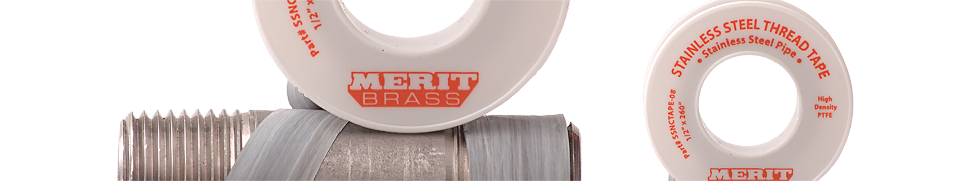 Merit's PTFE Thread Tape: Achieve Tight Seals Easily